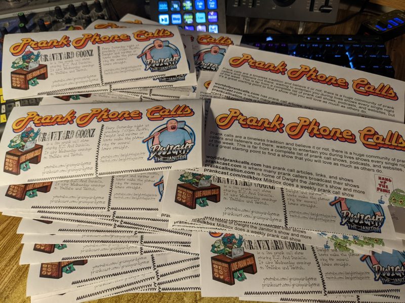 Prank Call Flyers – World of Prank Calls